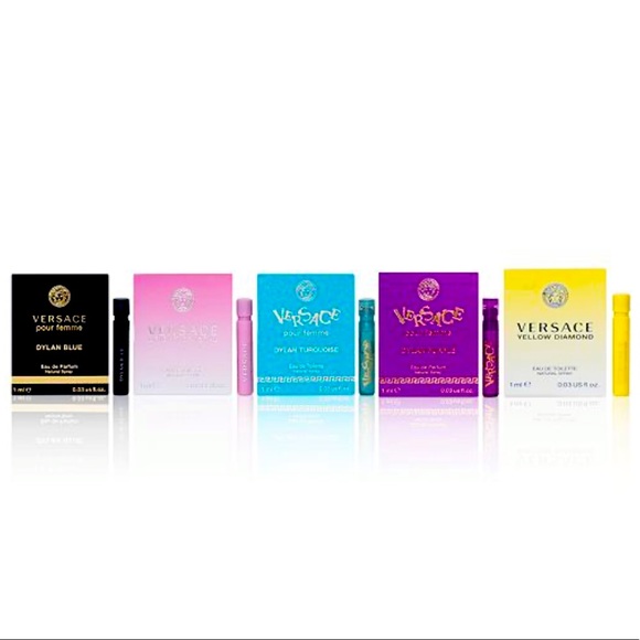 Versace | Bath & Body | Versace Bundle Of 5 Miniatures Yellow Diamond ...